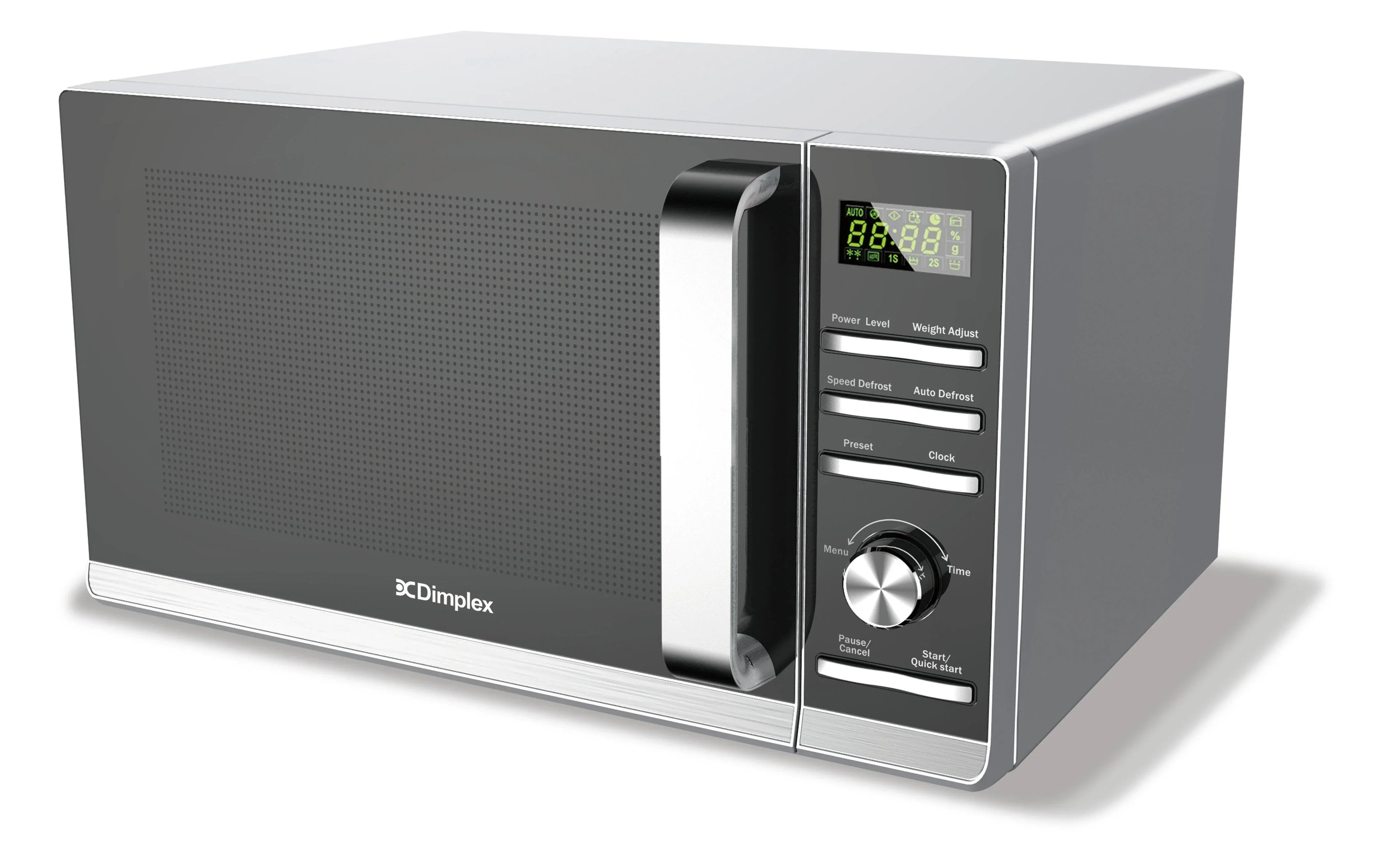 Dimplex 23L 900W Freestanding Microwave | Stainless Steel | 980538